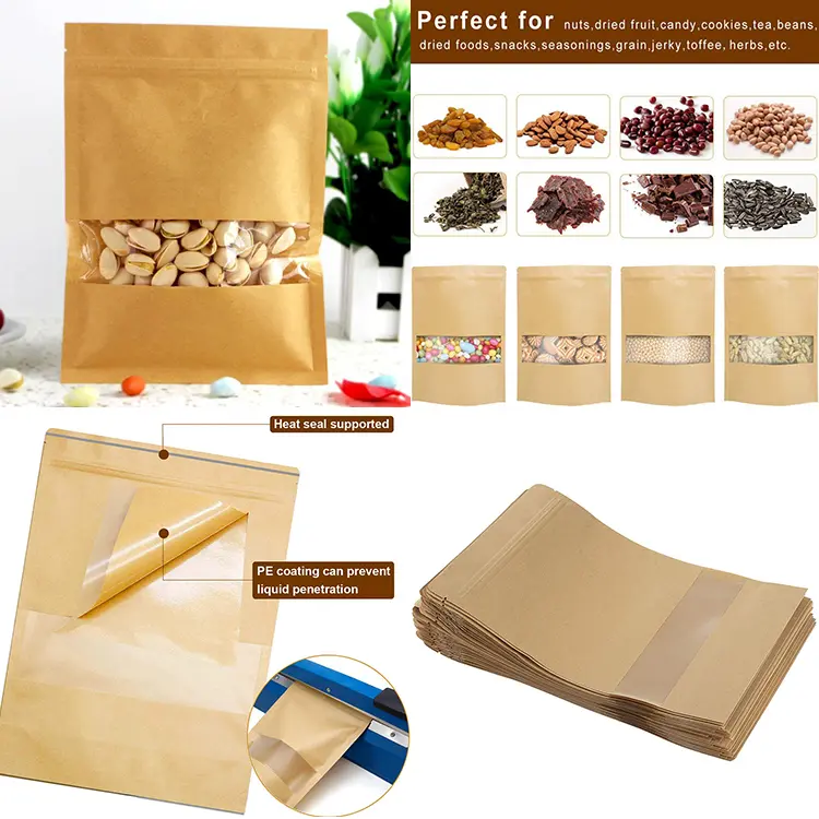 Kraft Paper Pouch | In Stock & Custom Printing Available