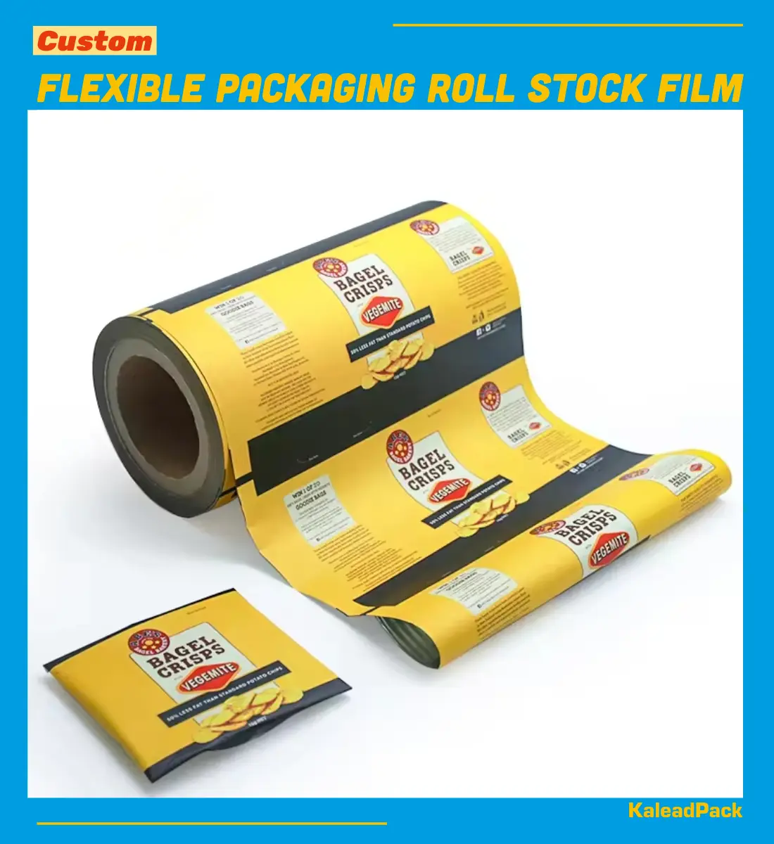 Printed Roll Stock Film | Flexible Packaging Film | KaleadPack