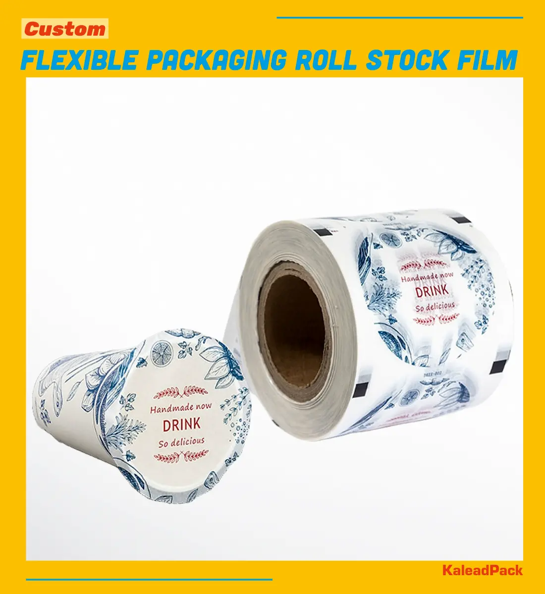 Printed Roll Stock Film | Flexible Packaging Film | KaleadPack