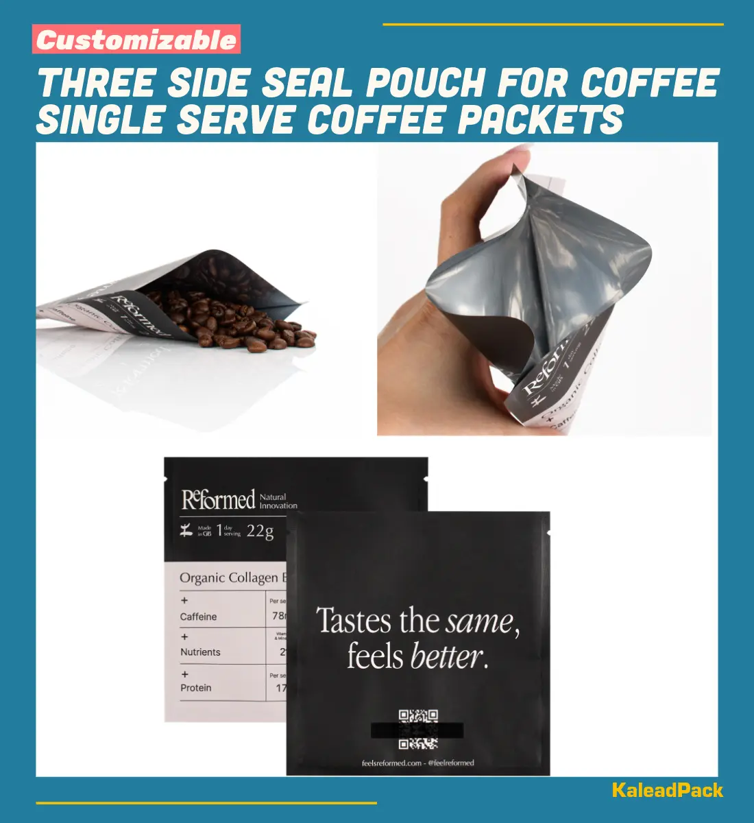 Custom Coffee Bags with Degassing Valve | KaleadPack
