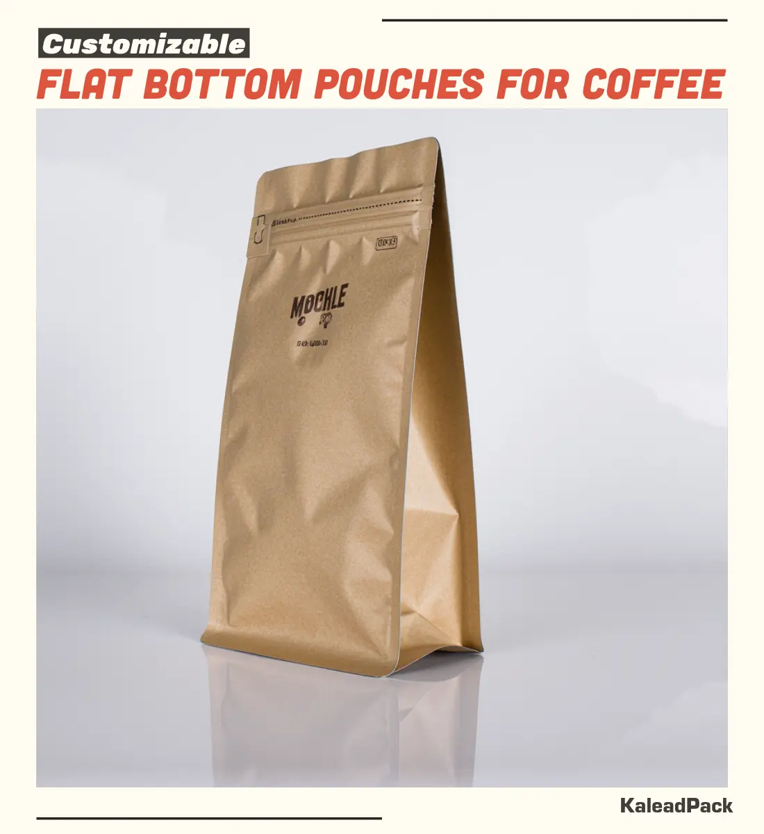 Custom Coffee Bags with Degassing Valve | KaleadPack